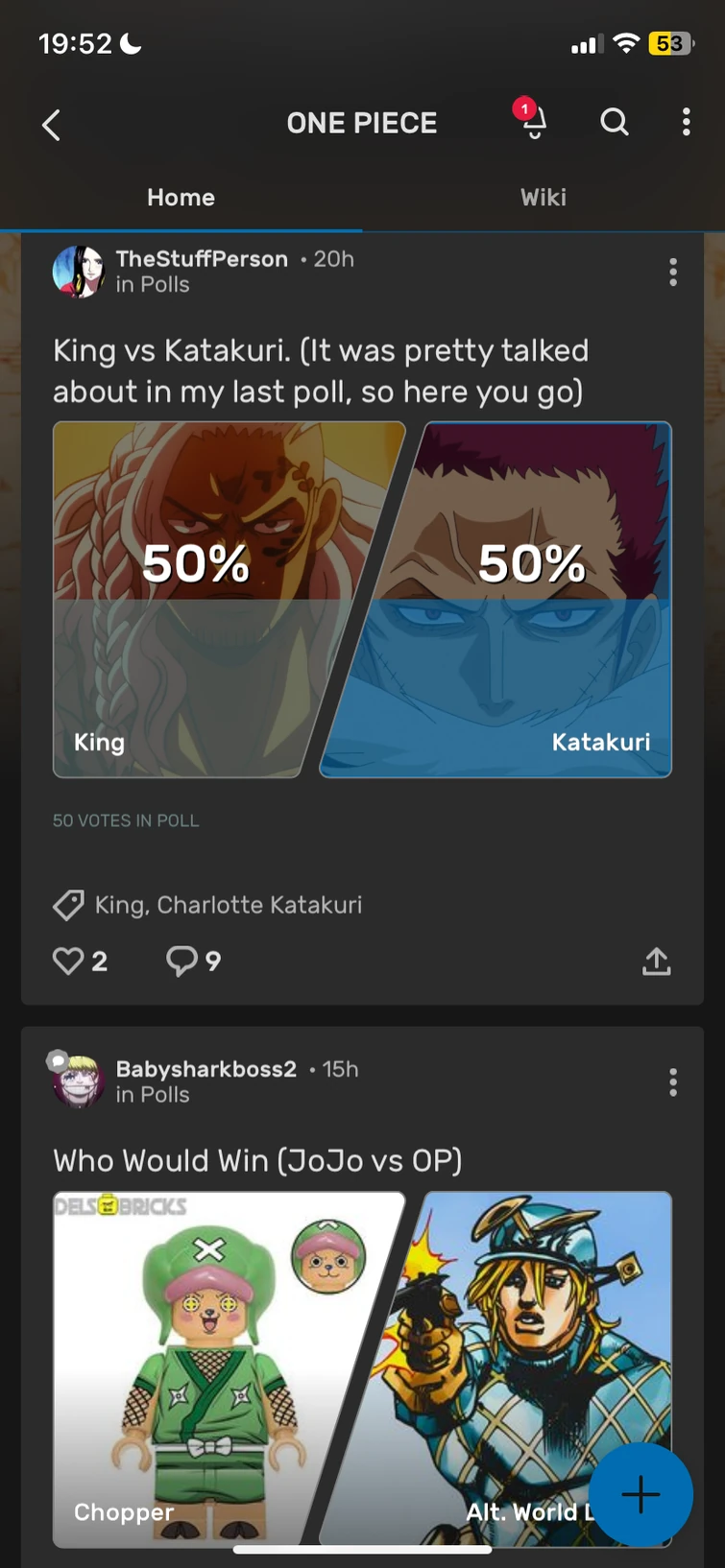 King vs Katakuri. (It was pretty talked about in my last poll, so here you go) | Fandom