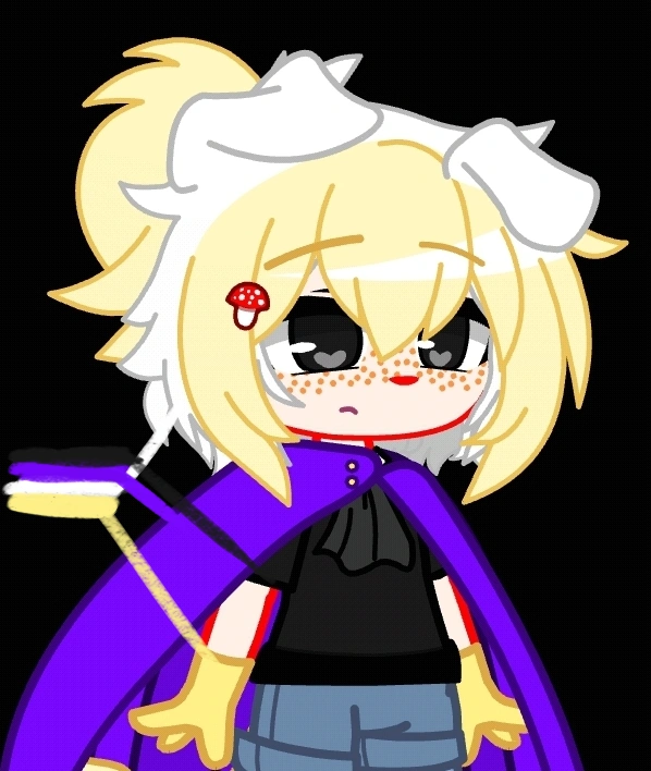 I just realized I have an OC that is literally the colors of the Non ...