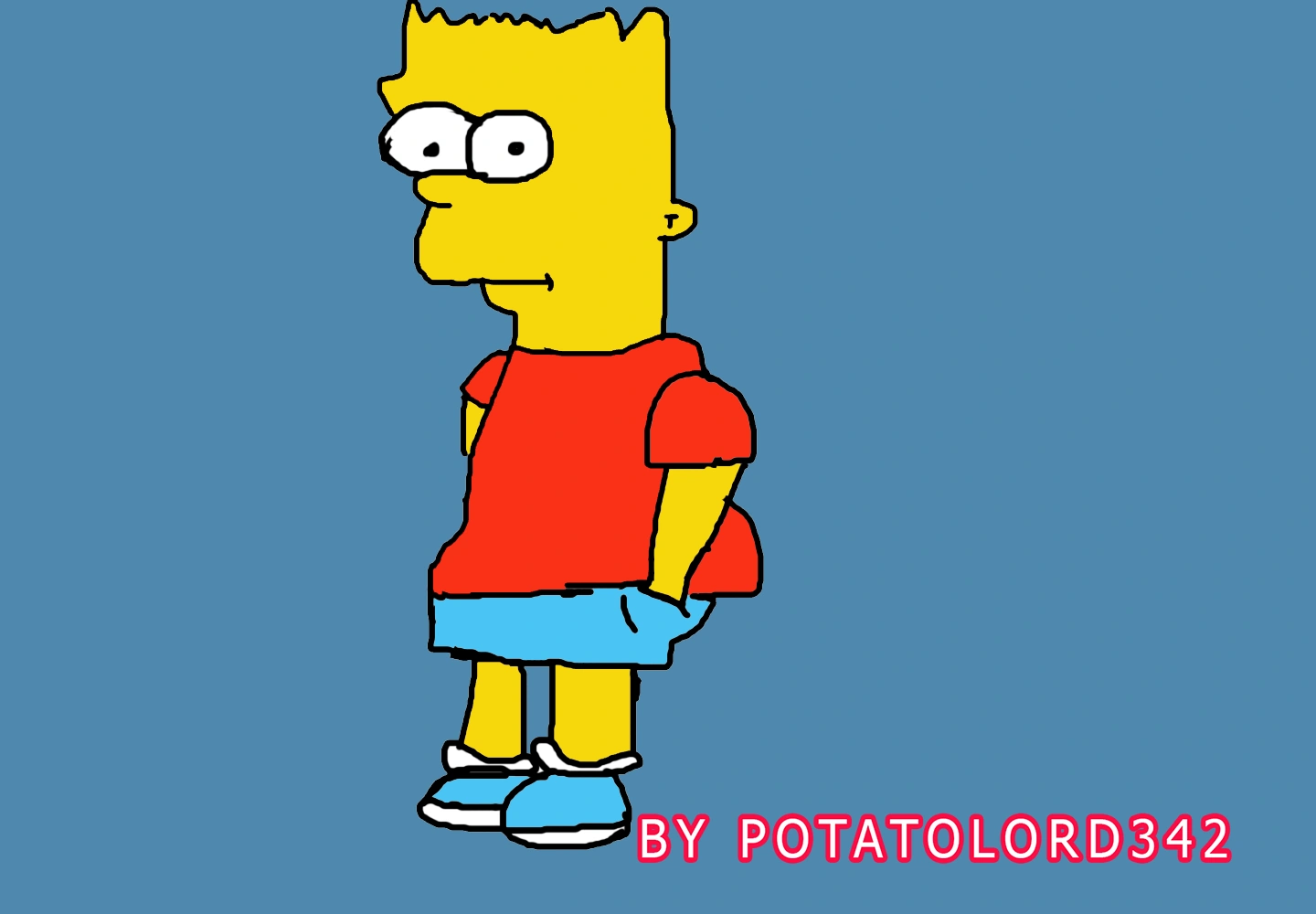 Bart Drawing (by me) | Fandom