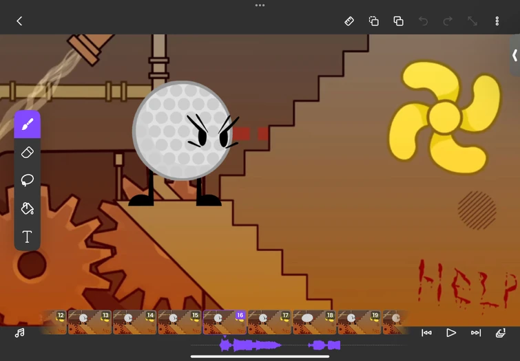 working on a bfdi animation | Fandom