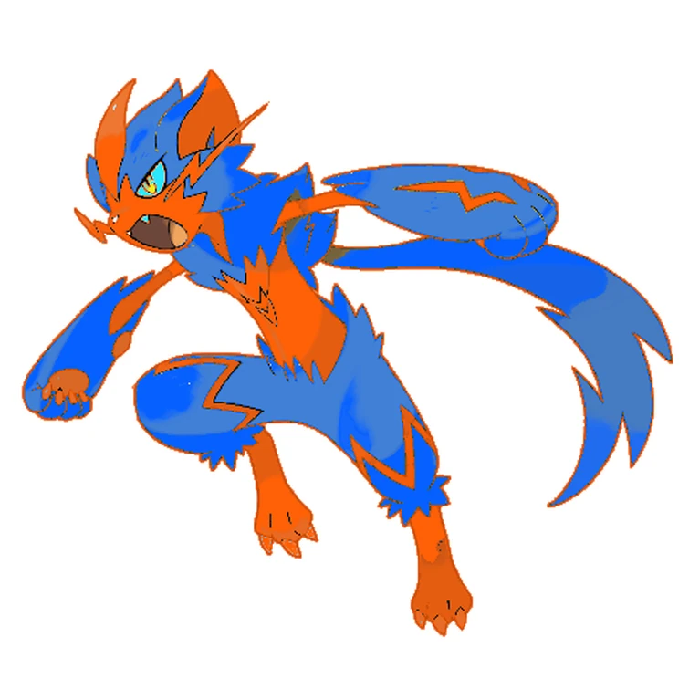 Shiny Zeraora Concept | Fandom