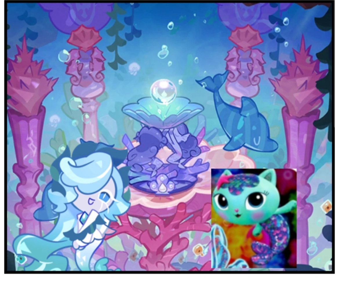 Aquamarine cookie meets mercat | Fandom