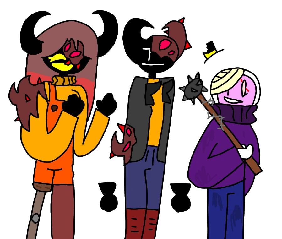 My oc's as Monday dusk Monolith things | Fandom