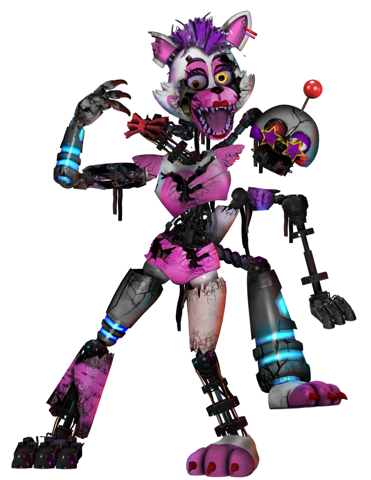 Shattered Glamrock Mangle | Fandom