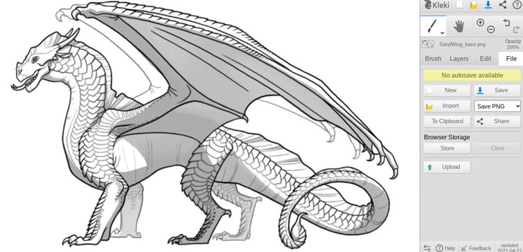 Quick Tutorial - How to Color a Base in Kleki | Fandom