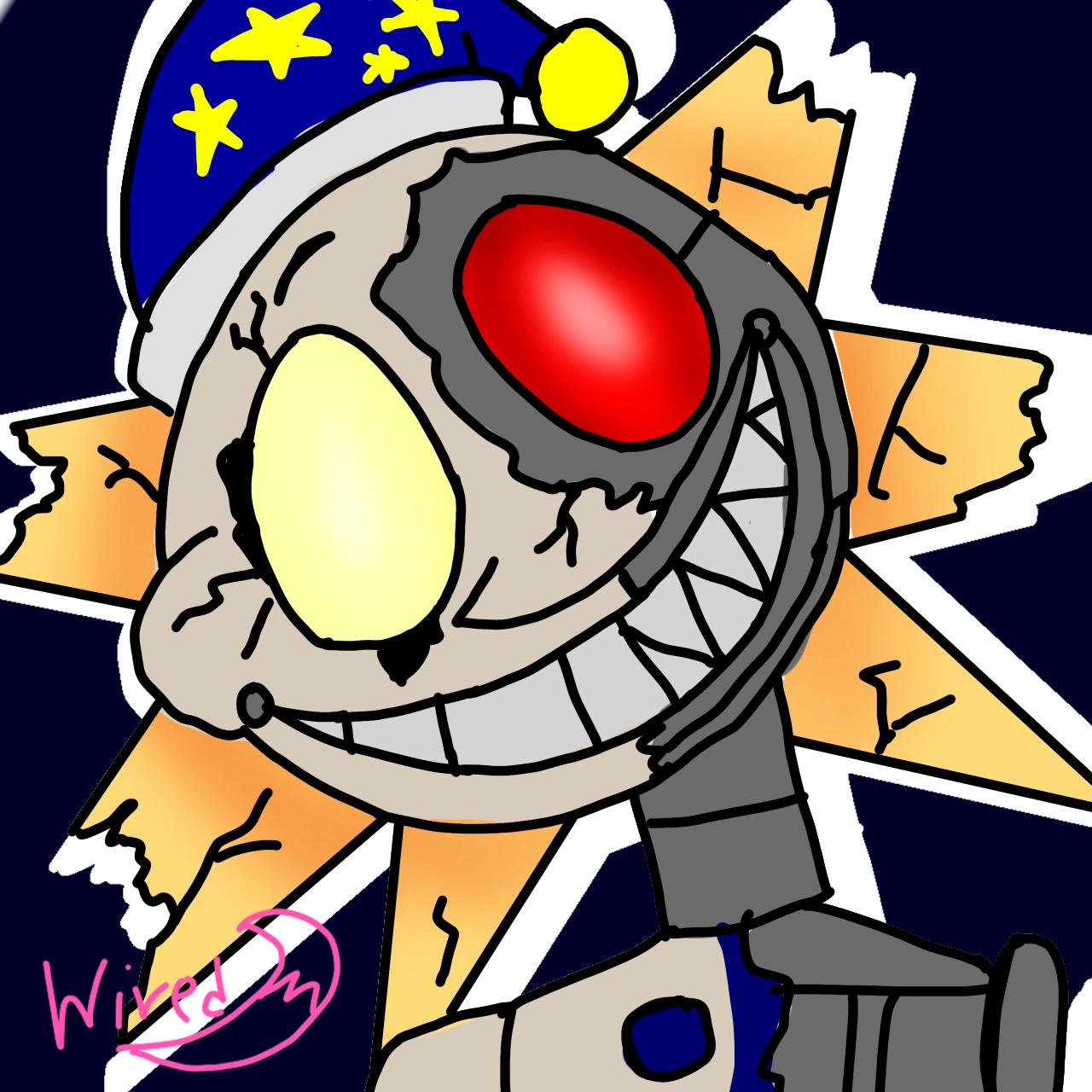 There was an eclipse today so I drew Eclipse | Fandom