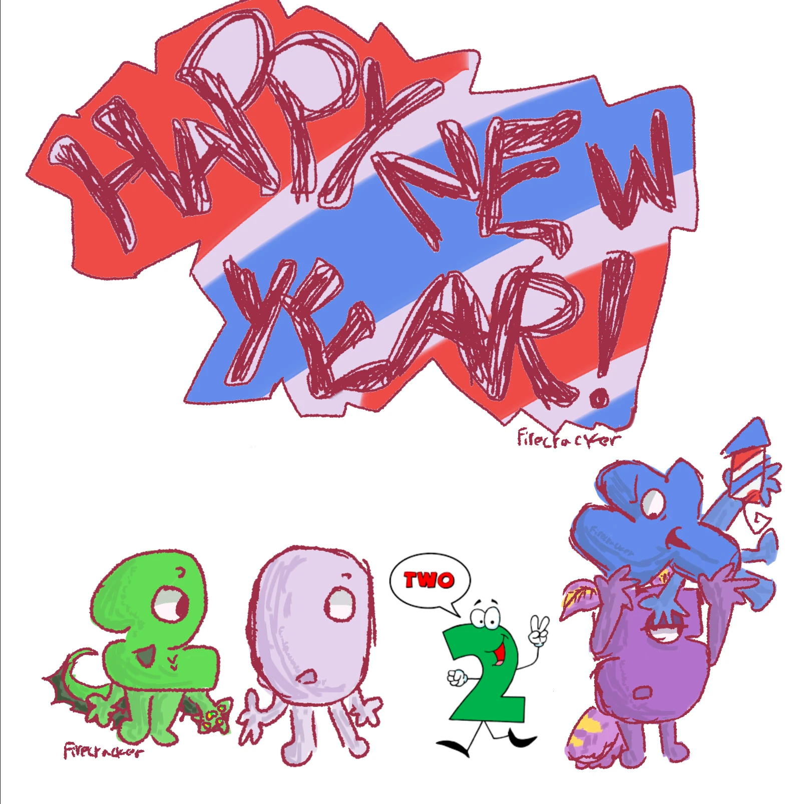 Heh hey guys happy new years you get the art now that I’m done | Fandom