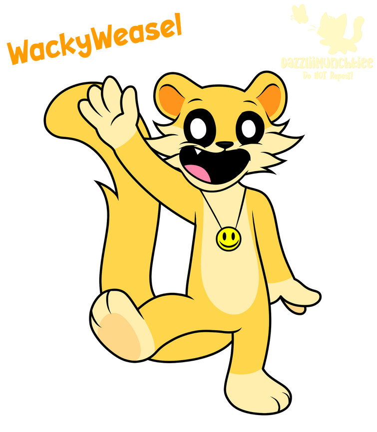 Smiling Critters OC: WackyWeasel | Fandom