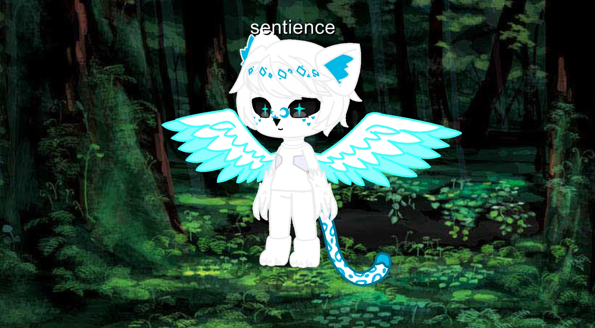 Sentience reference(used gacha and pretend the feet are the allosaurus ...