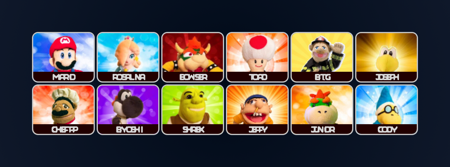 Current Sml Smash Bros Roster Fandom