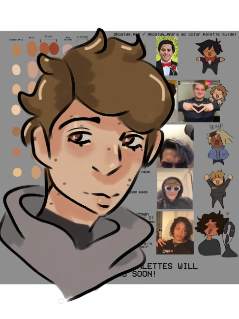 i drew mark using the color palette :DD | Fandom