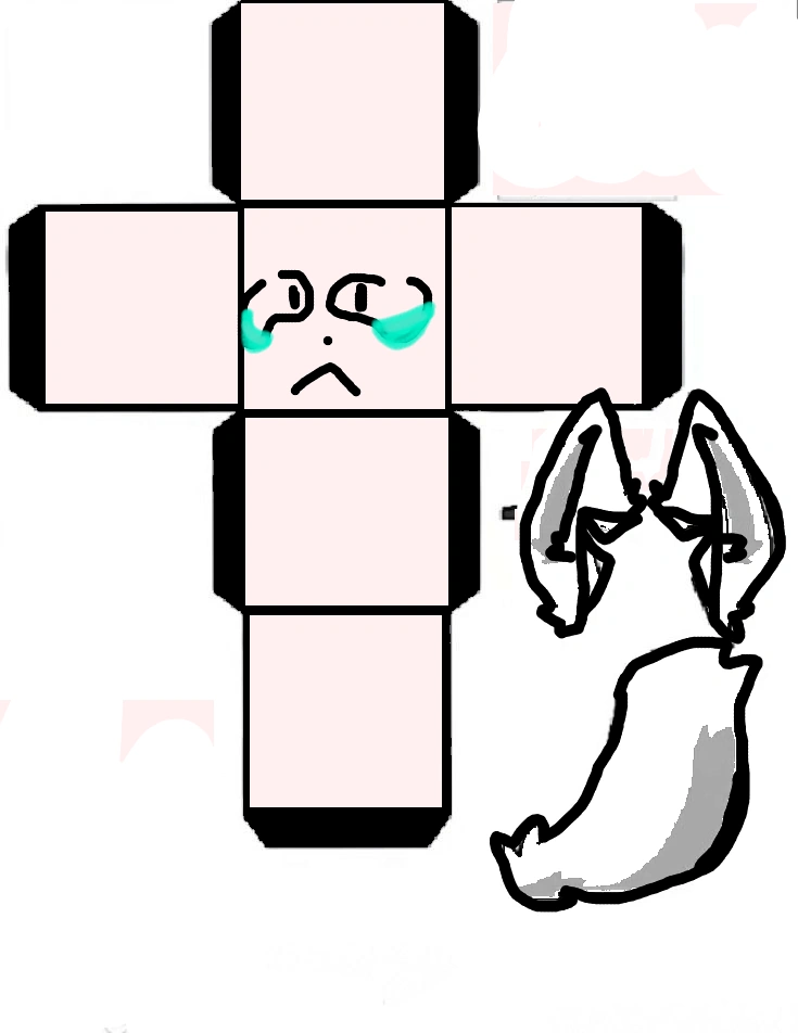 Sad fox cube | Fandom