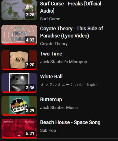 greatest youtube auto-generated playlist ever | Fandom