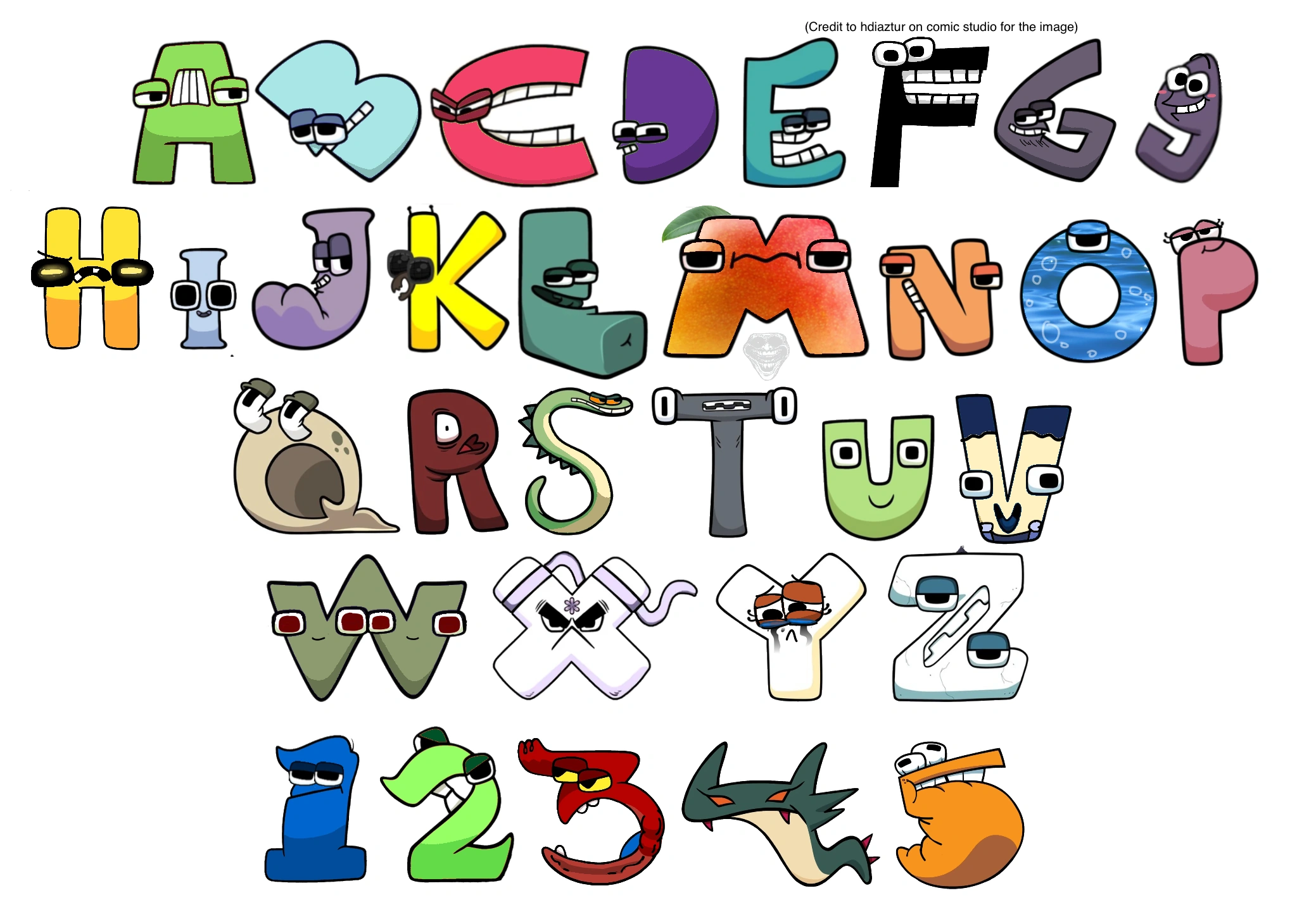 Alphabet Lore Cast But the Comments edit it part 3 | Fandom