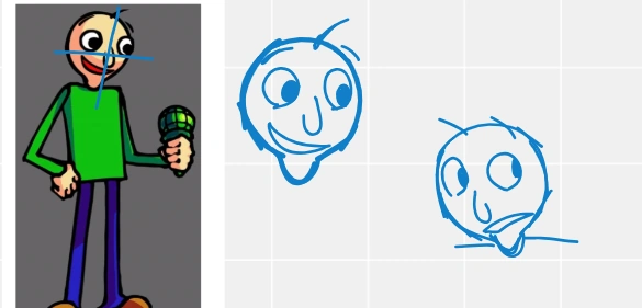 me trying to draw bbif baldi | Fandom