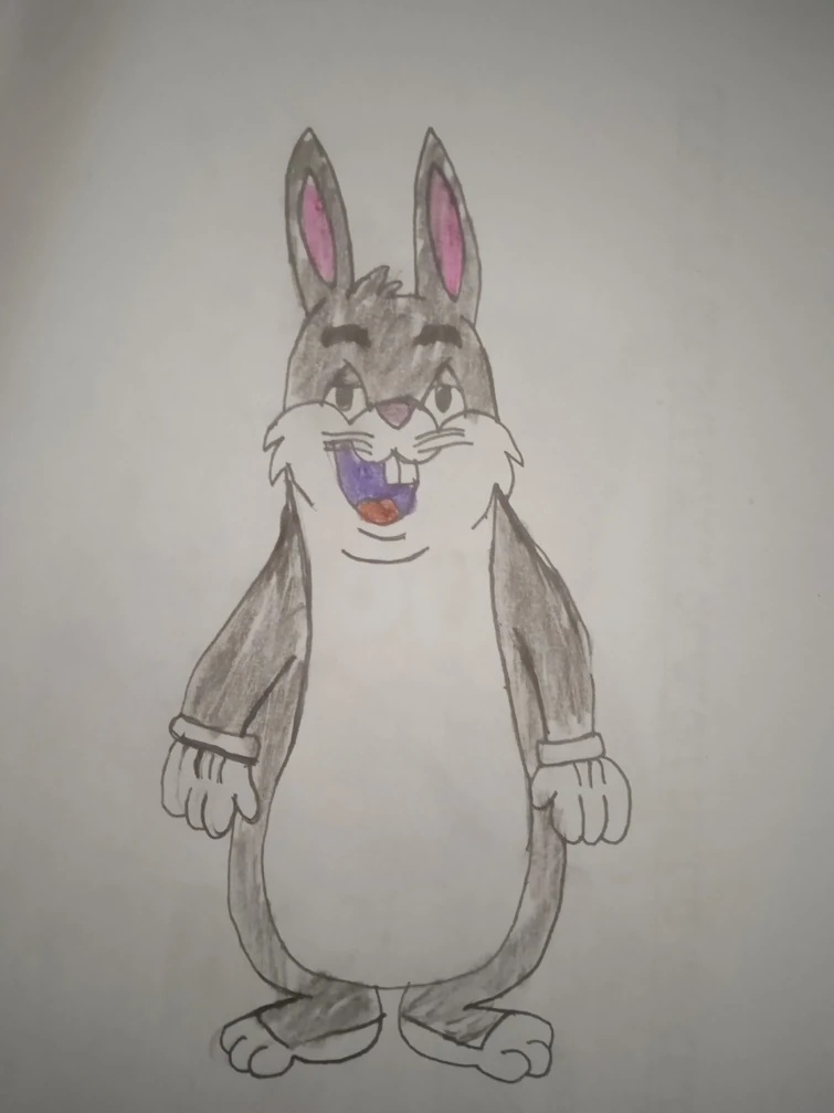 My drawing of Big Chungus | Fandom