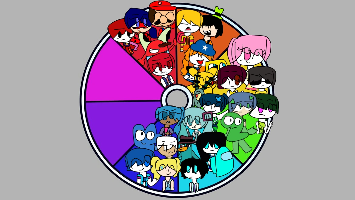 Blue done* give me violet characters | Fandom