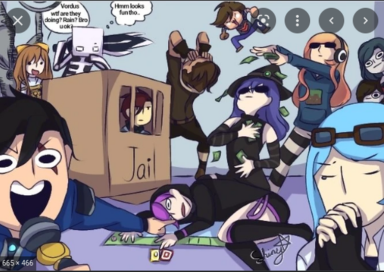 I googled Rainimator Fan art... can someone explain to me what is going ...