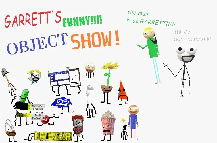 GARRETT’S FUNNY OBJECT SHOW1!1!!11!1!1 | Fandom