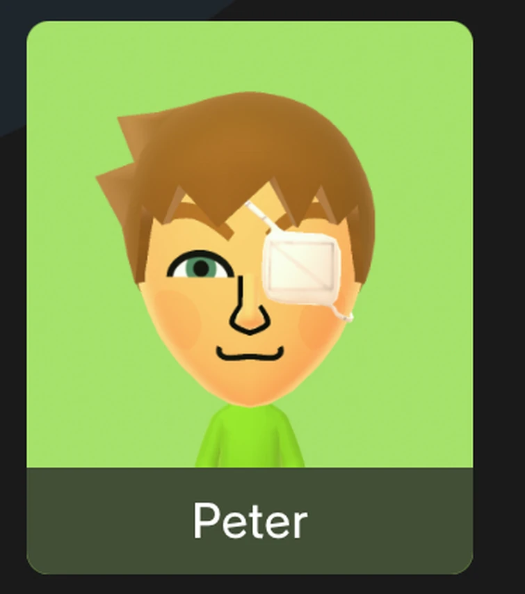 Peter (Custom Mii CPU) | Fandom