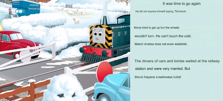 Mavis Story Library book but translated | Fandom