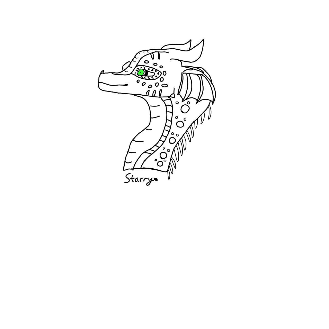 Made a rainwing headshot base F2U | Fandom