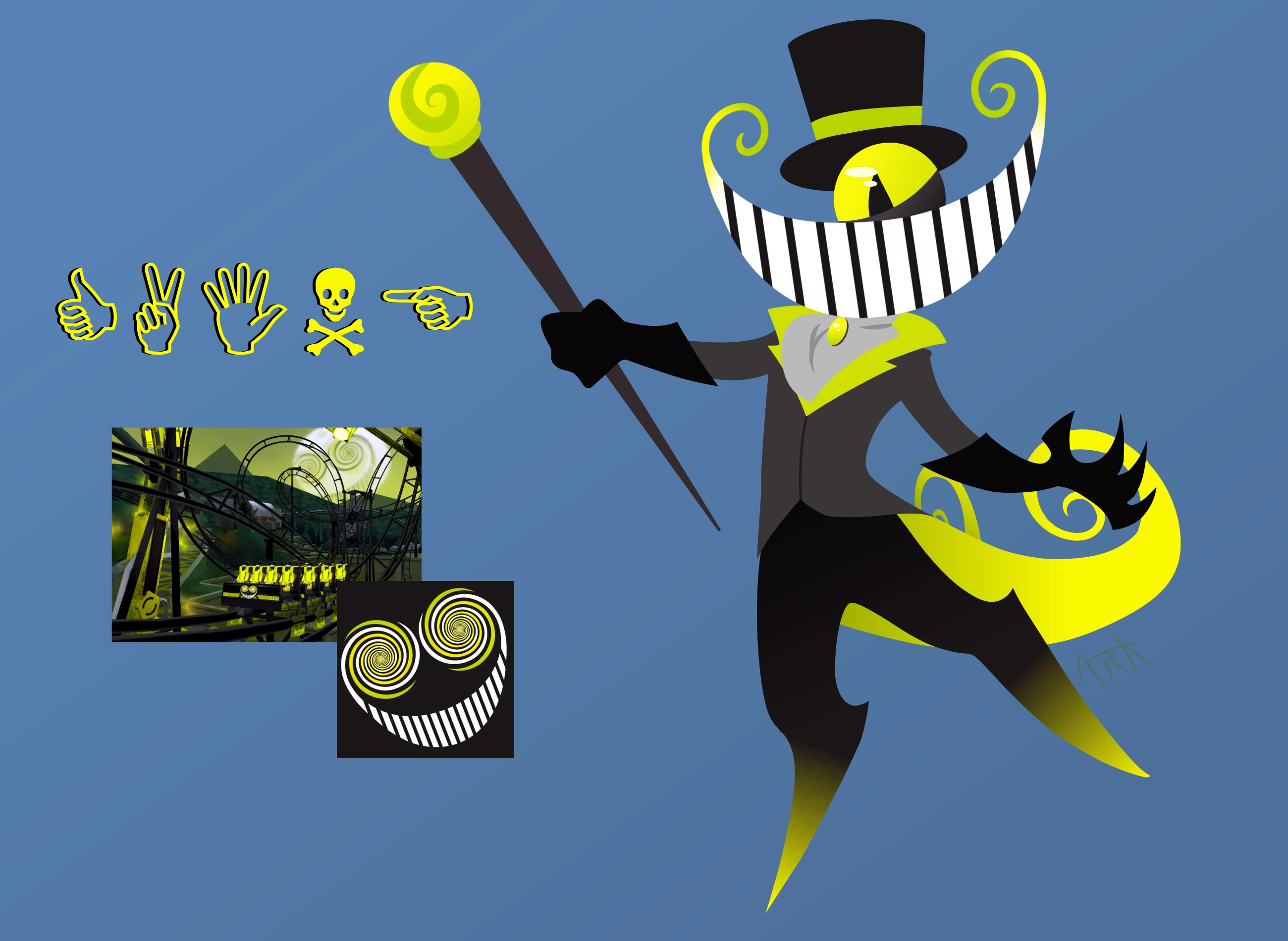 "SMILE!!" -- Caine Fan Redesign :3 | Fandom