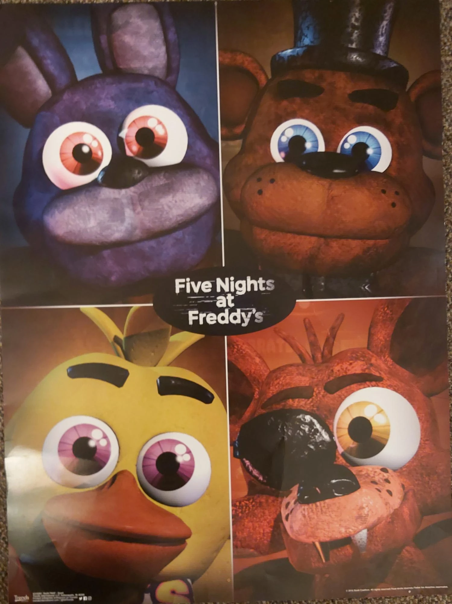 Some fnaf posters I've had for a while | Fandom