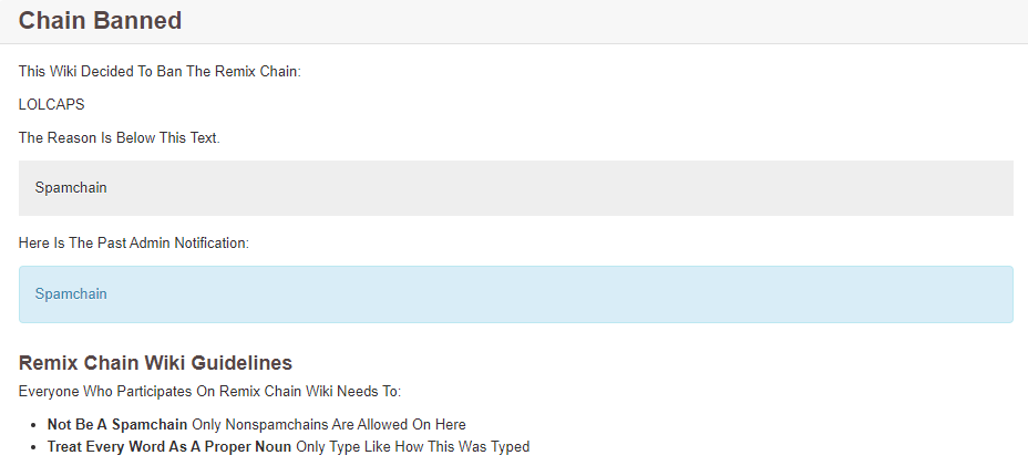 I made a remix chain ban image | Fandom