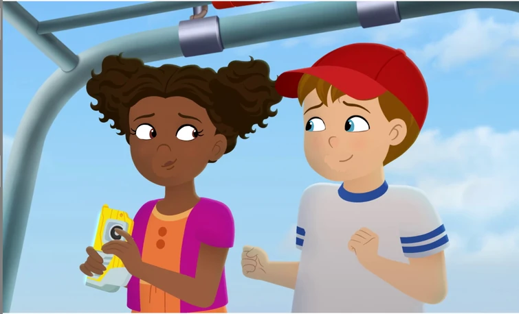 Keisha and Ralphie looking at each other | Fandom