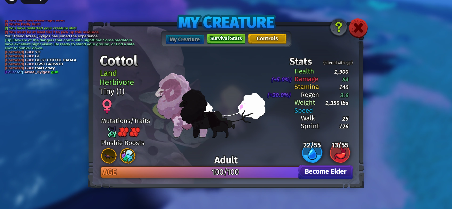 holy luck (no mut boosts) | Fandom