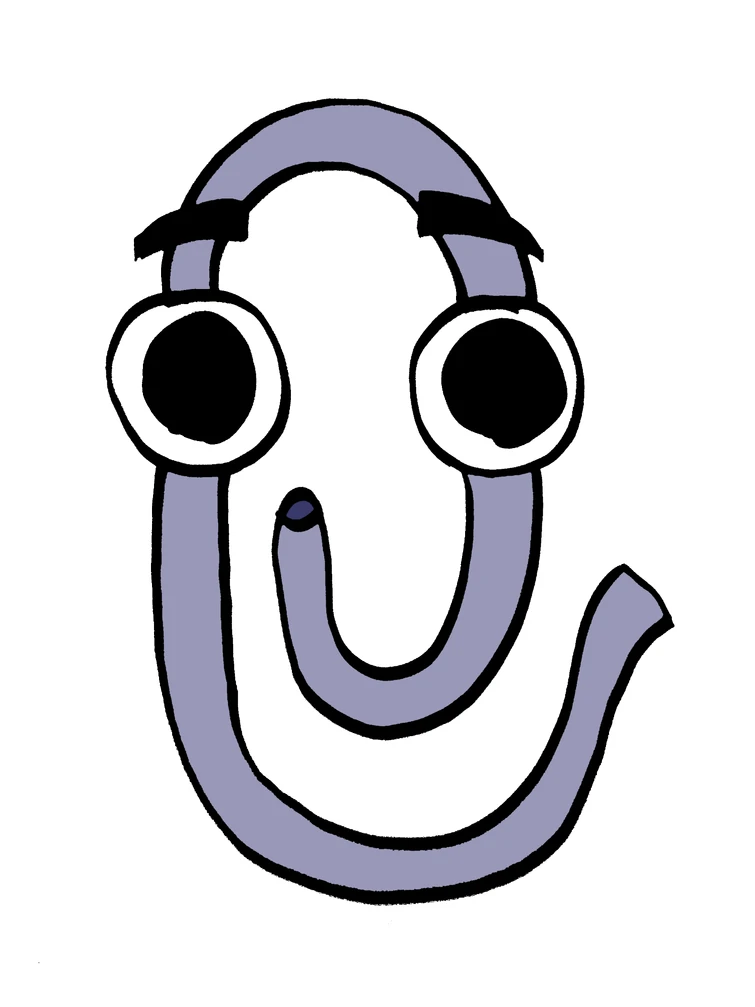My drawing of Clippy | Fandom