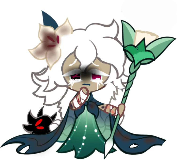 Help me make an au based off of what I did with this white lily sprite ...