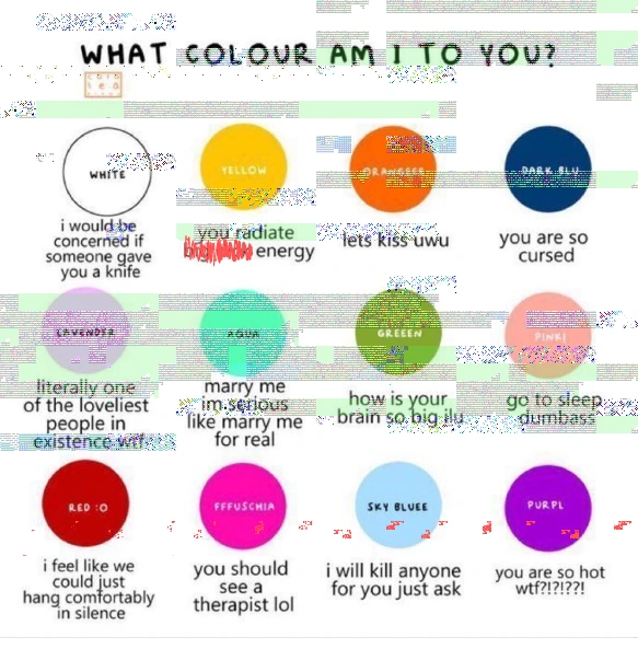 What color am I to you | Fandom