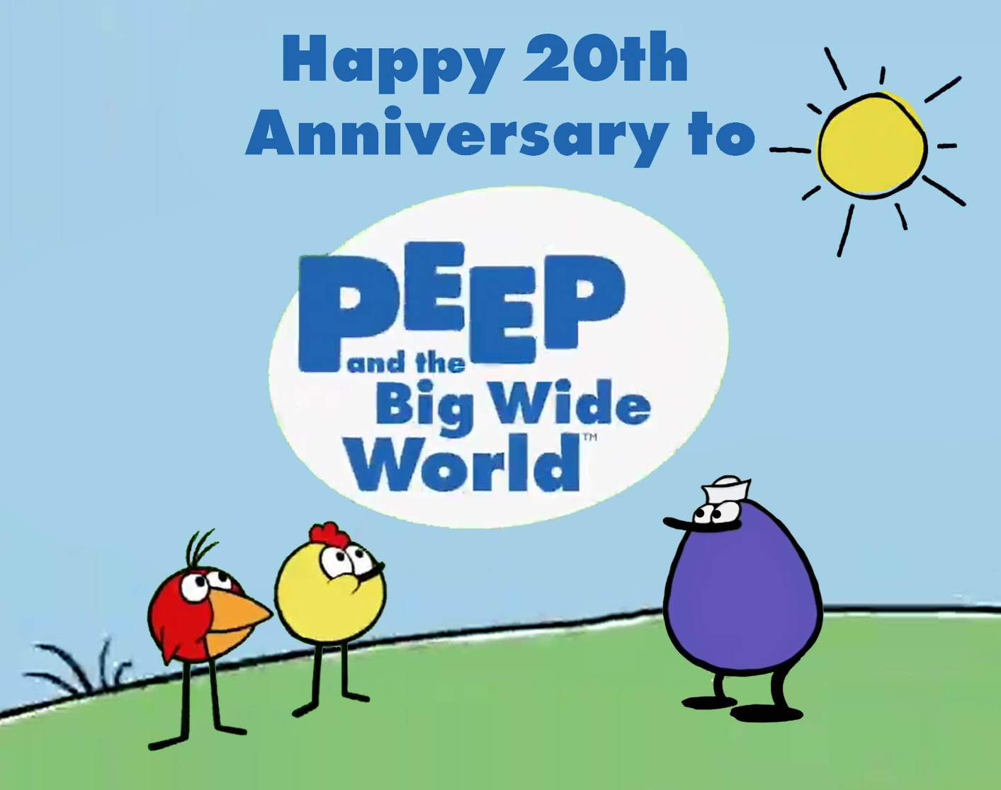 Happy 20th anniversary Peep and the Big Wide World | Fandom