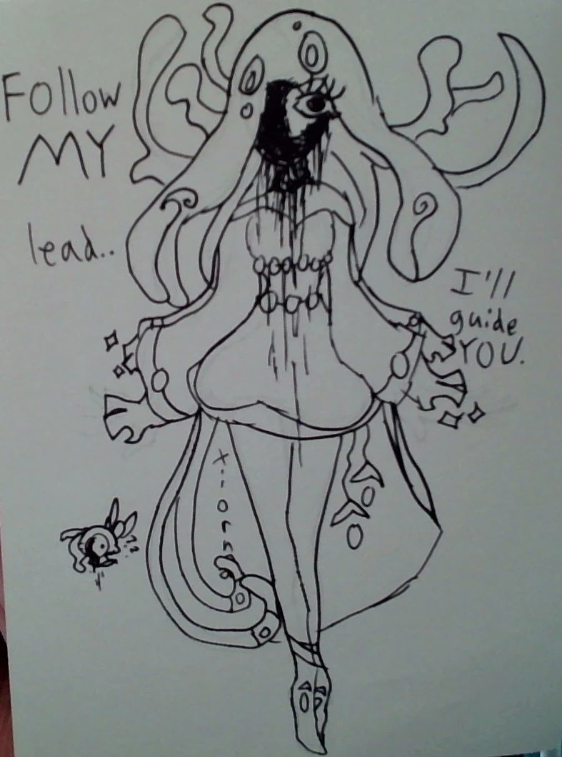 xiorna tries to draw bionotic as a human but fails horribly (again ...