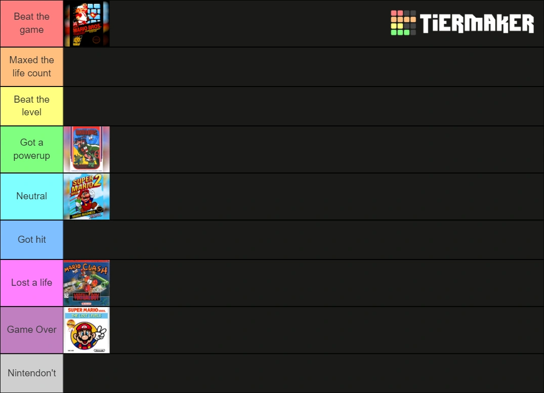 Super Mario Bros. 2 goes in Neutral. | Fandom