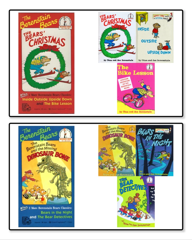 The Berenstain Bears Beginner Book Video: The Bears' Christmas and The ...