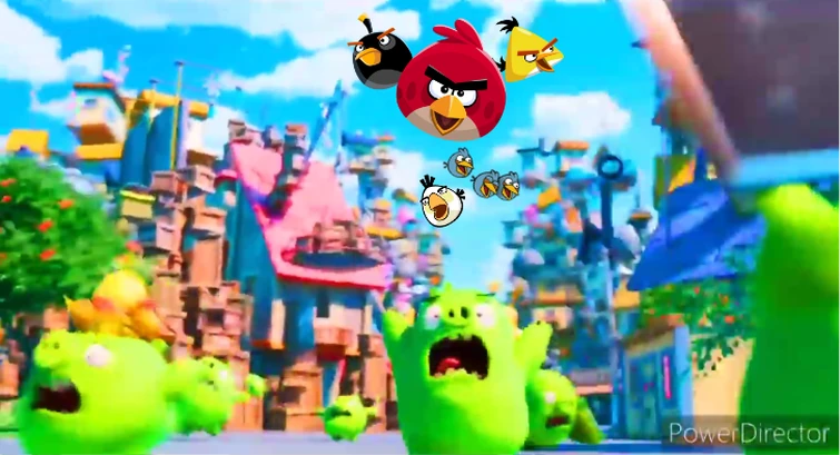 Classic Version of The Birds Attacking Movie Pigs | Fandom