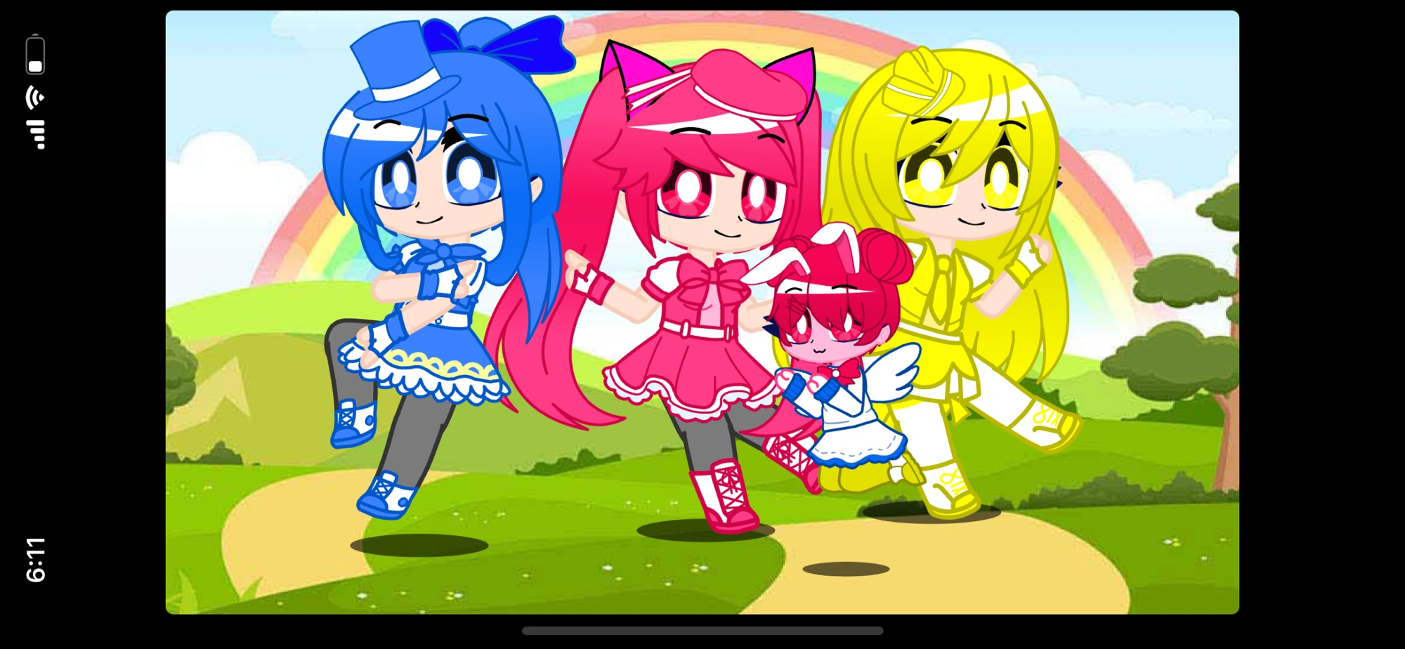 I made the shining Precure in gacha club | Fandom