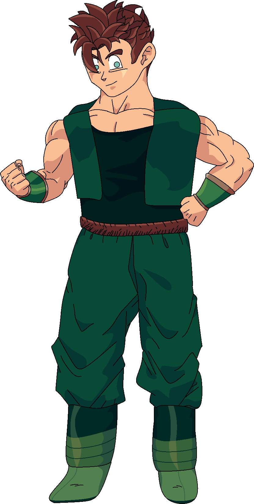 Drawing DB OCs | Part 2 - Eeto, the Legendary Void Warrior!! | Fandom