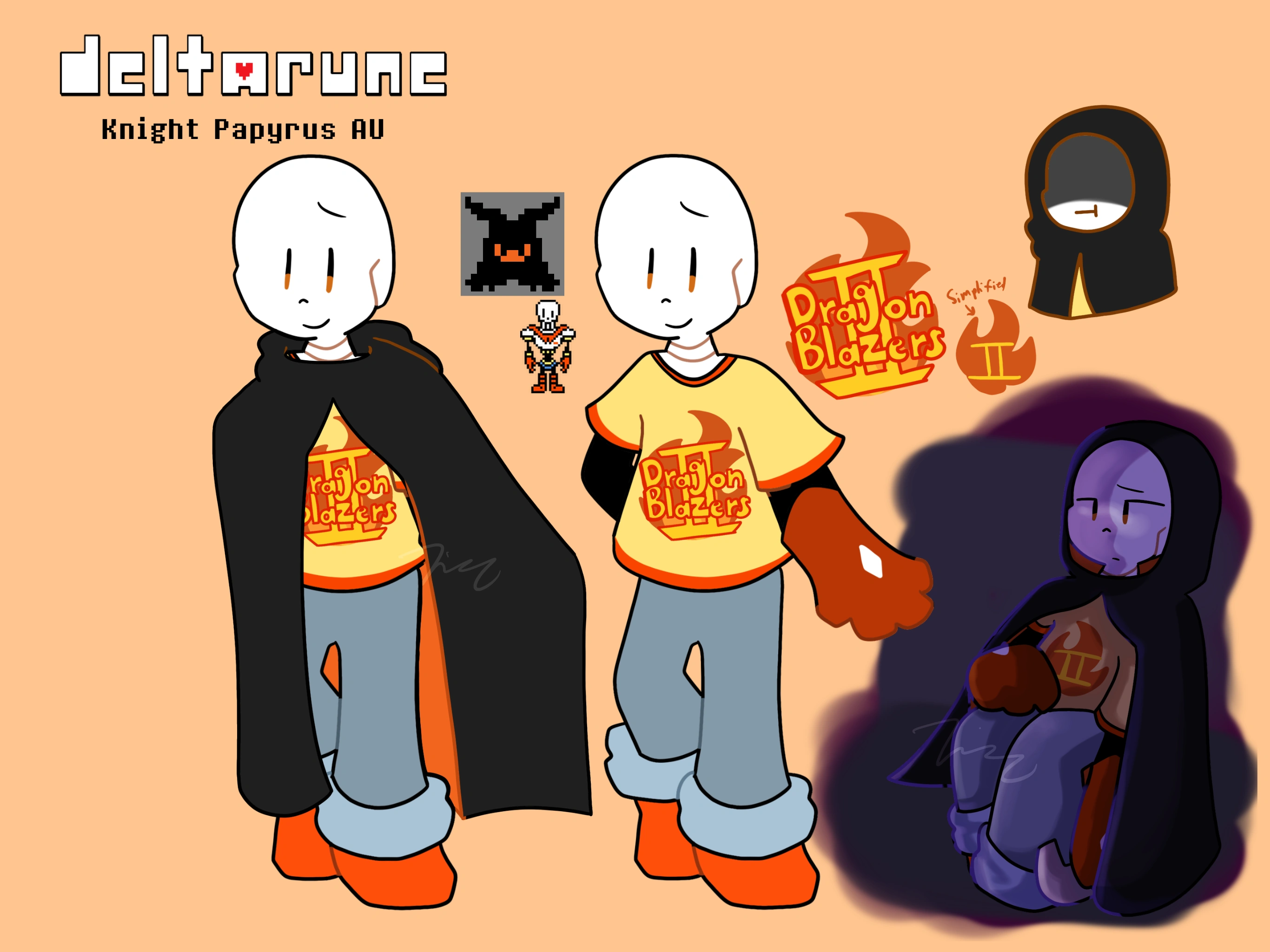 Knight Papyrus design | Fandom