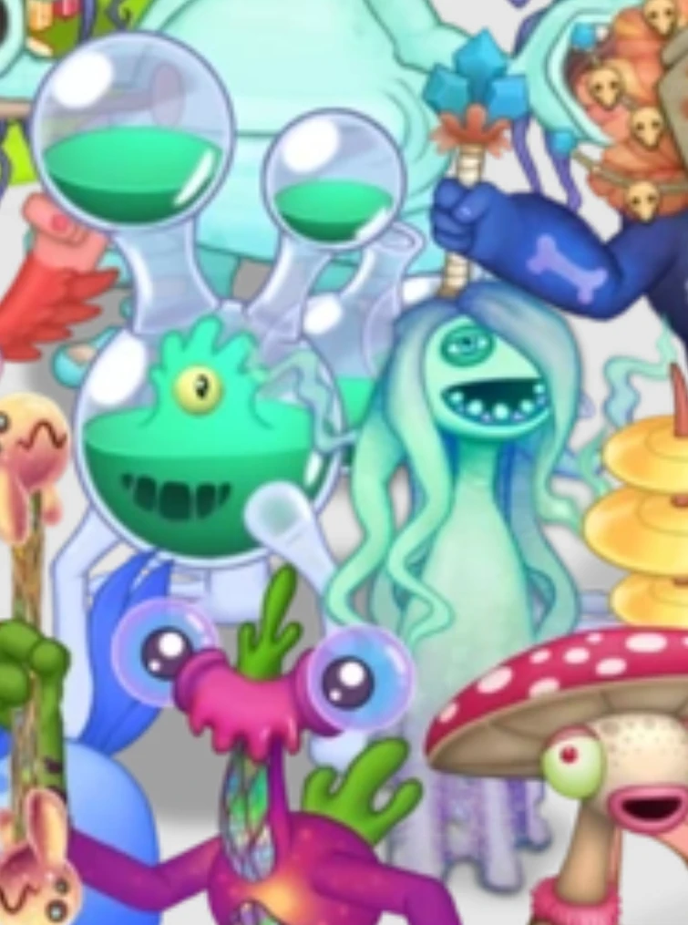 Whoever own these official alternate artworks of whisp and flasque, I ...