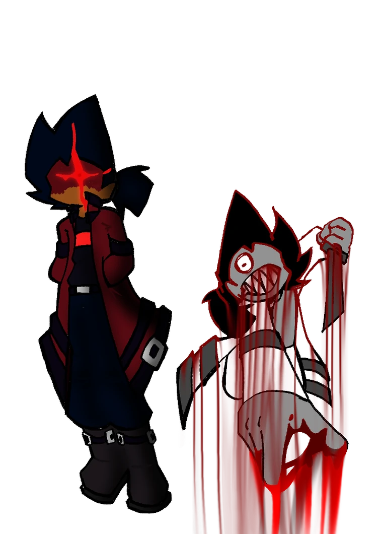 oh that's evil cyan but dripped out (blood warning!!!) | Fandom