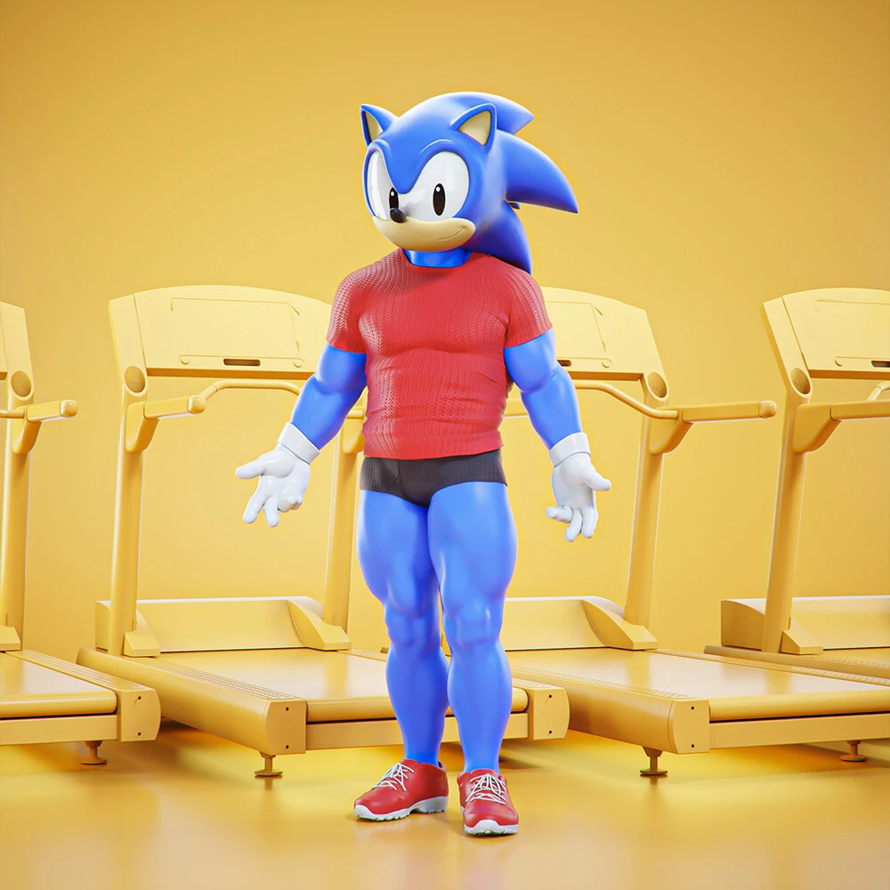 Sonic doesn't skip leg day | Fandom