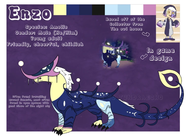 Refs for my Oc’s (no.1) Enzo the Amolis | Fandom