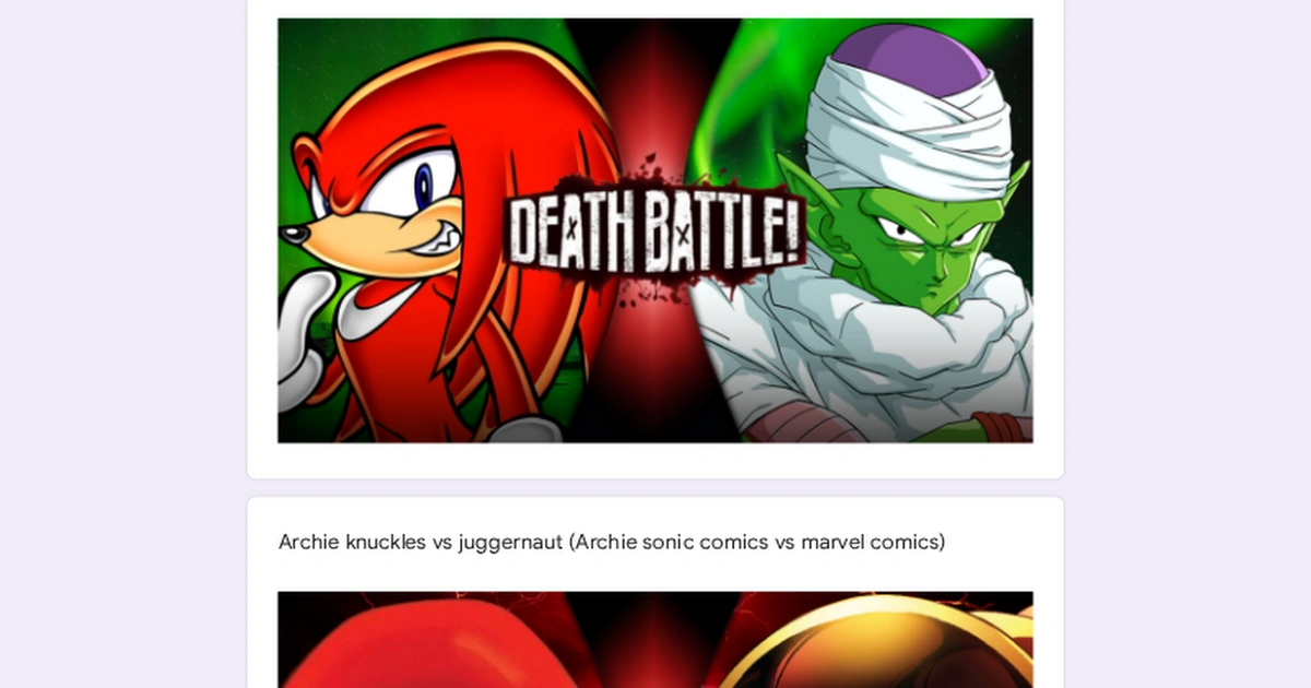 Death battle round one match 20 | Fandom