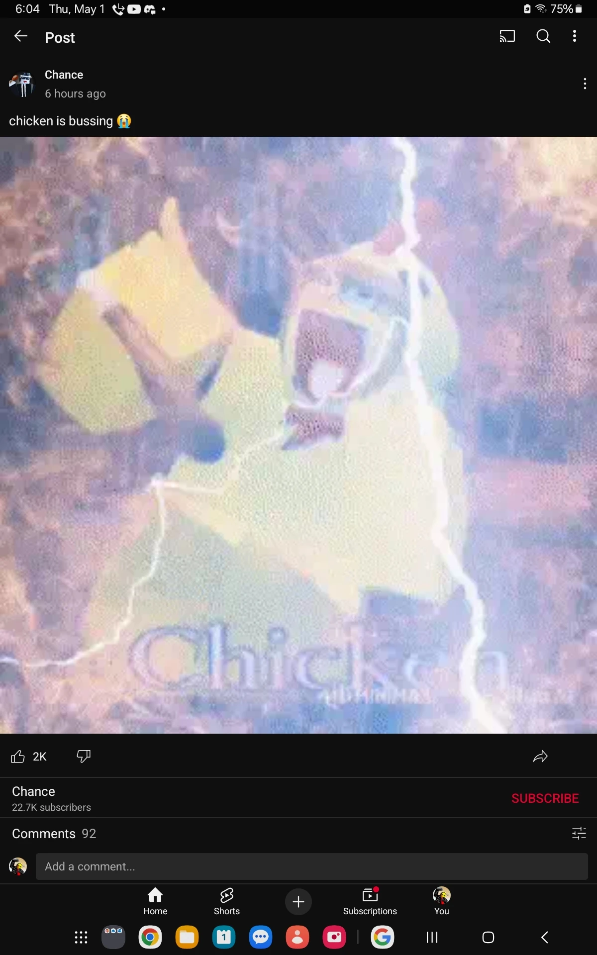 Tweaking chicken shedletsky | Fandom