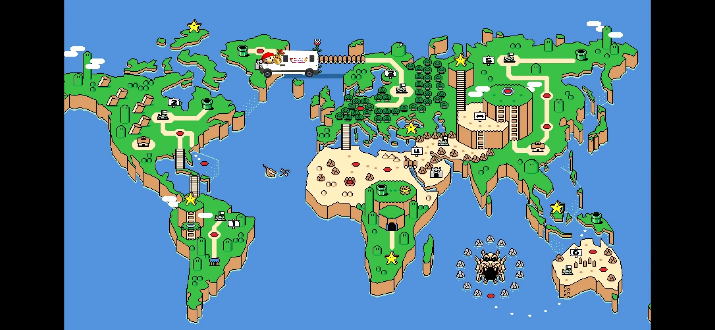 If anybody was interested how looks World Map in SMG4, here: | Fandom