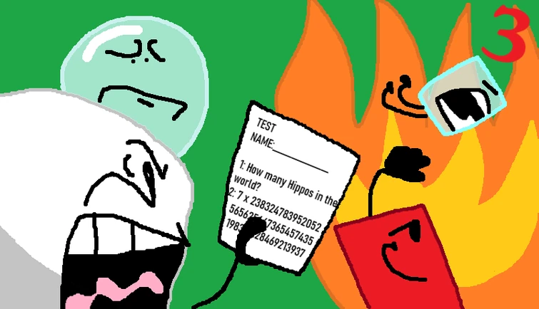 BFDI thumbnails but if they were AWESOME. | Fandom